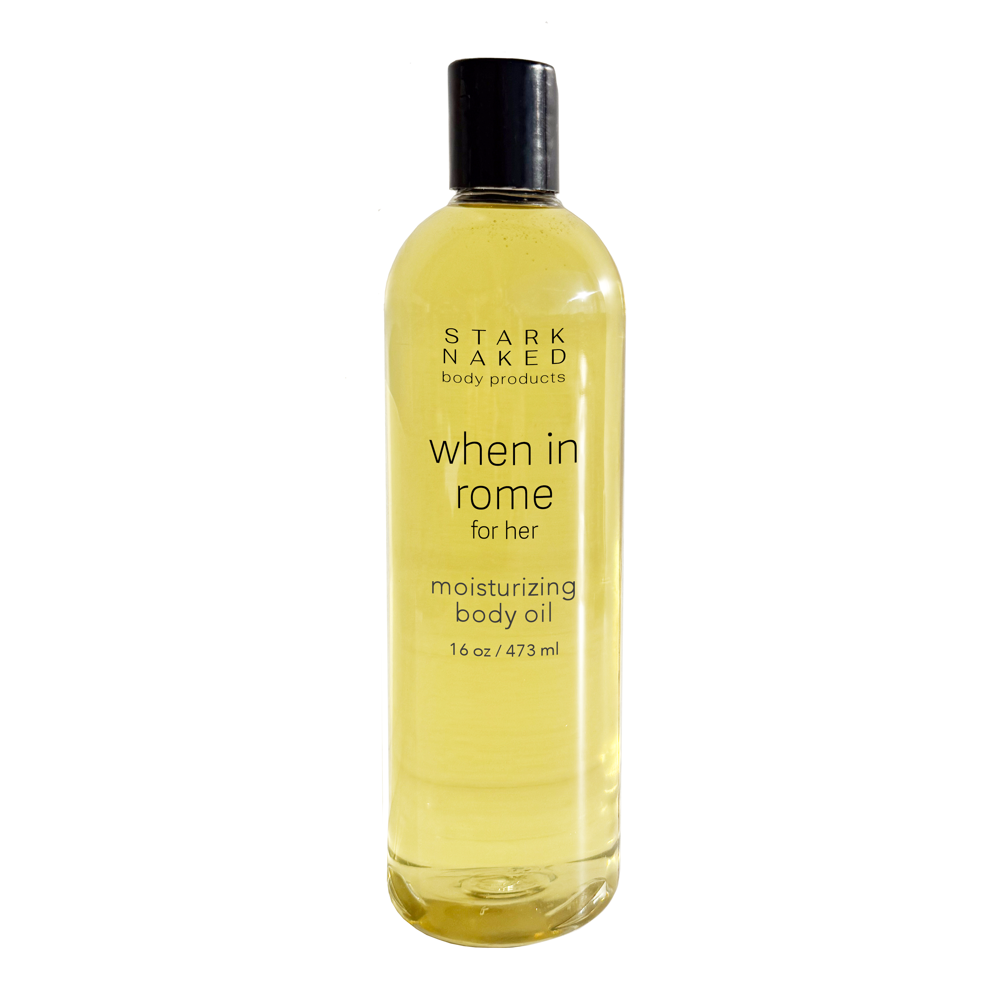 When in Rome Moisturizing Body Oil for Her – Stark Naked Body Products
