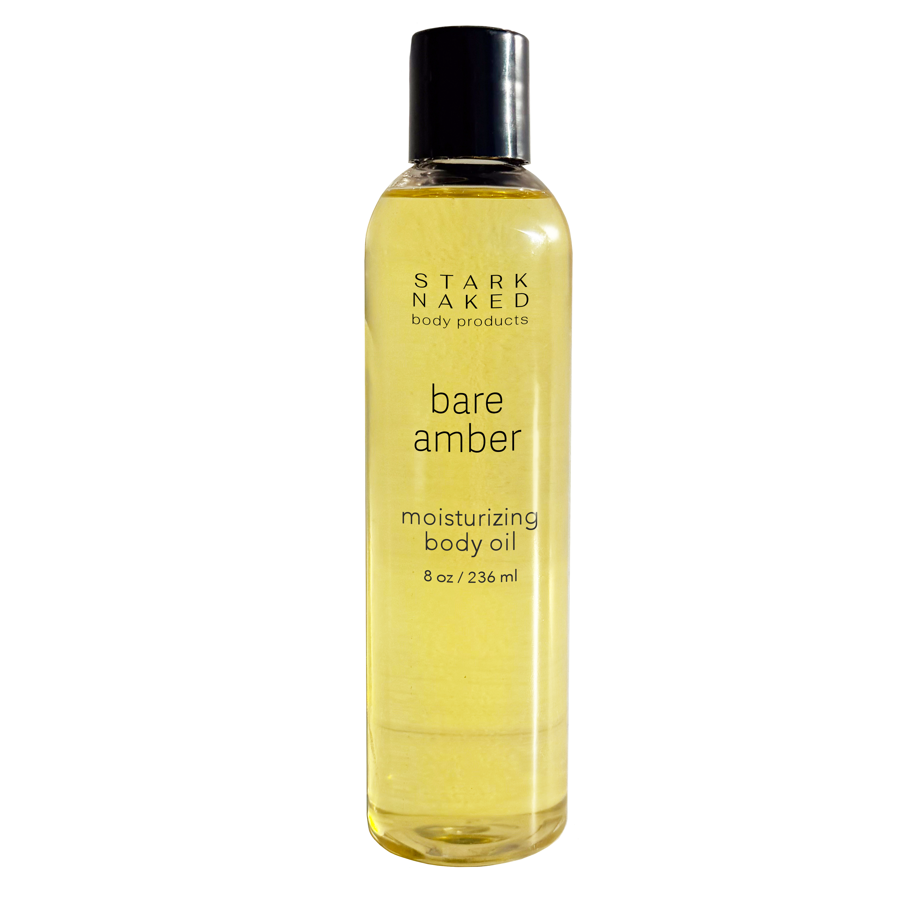 Bare Amber Moisturizing Body Oil – Stark Naked Body Products