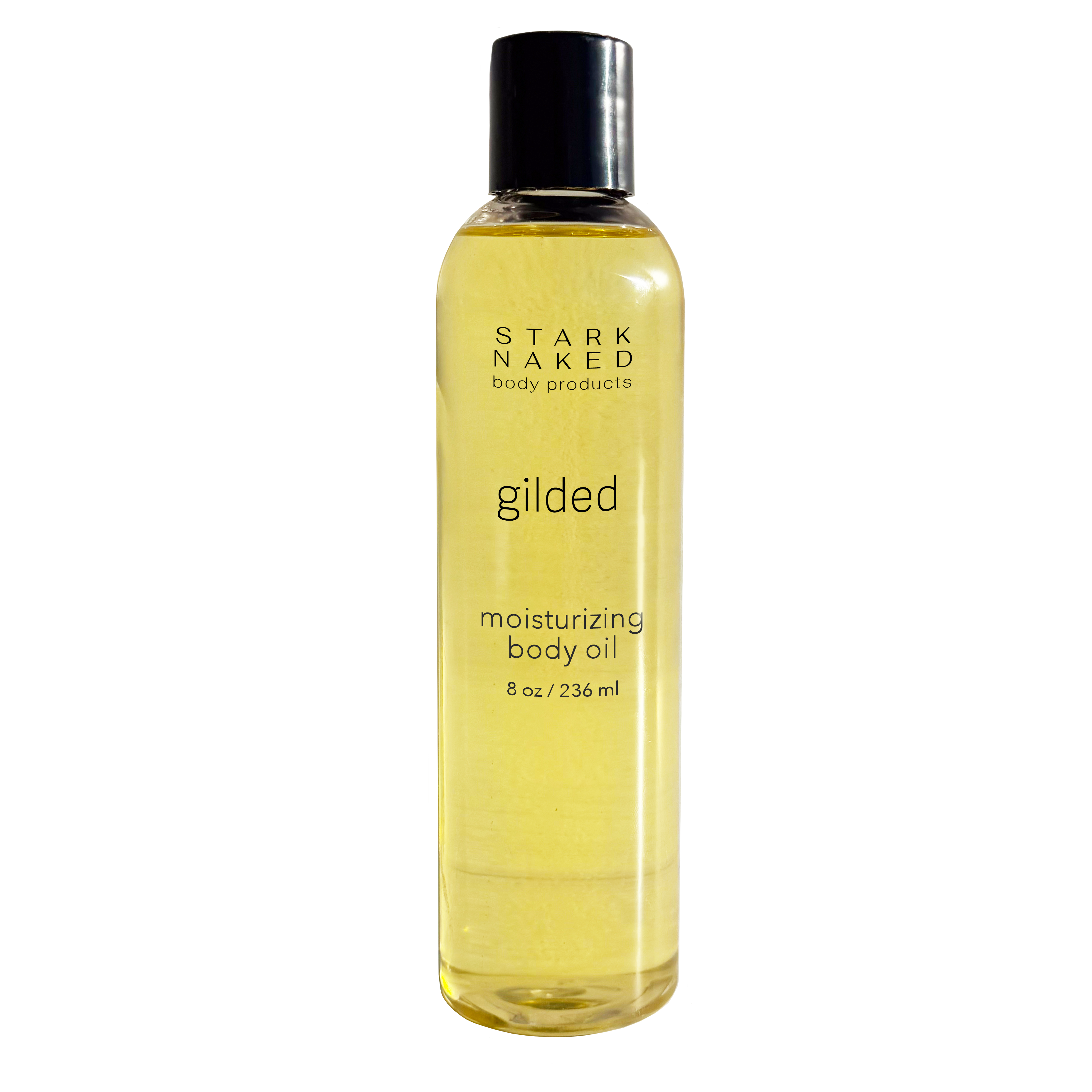 Gilded Moisturizing Body Oil – Stark Naked Body Products