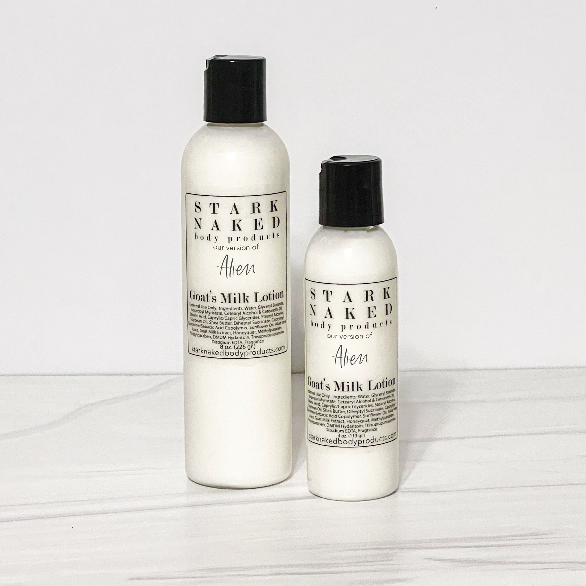 Goat's Milk Body Lotion – Stark Naked Body Products
